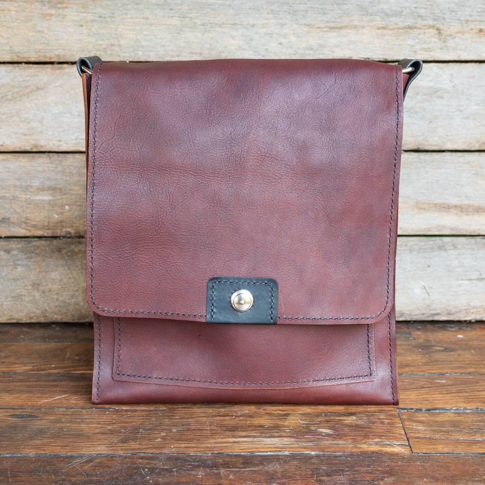 The Magnitude: shoulder bag: large - mwleather studio
